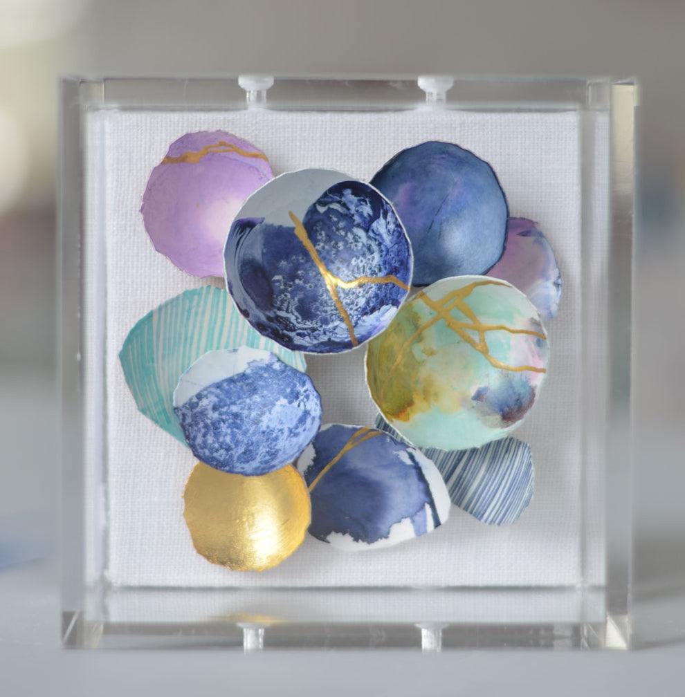 Kintsugi Eggshells Mini 229 – Elisa Sheehan Fine Art